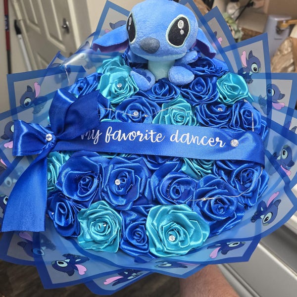 Pink Stitch 25 Eternal Roses - Etsy