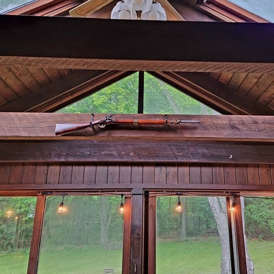 Vertical Iron Gun Rifle Hanger 12 Hand Forged With - Etsy