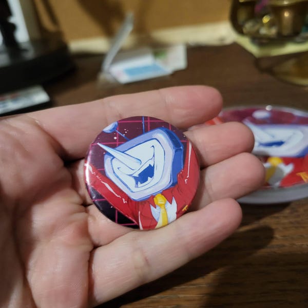 Deltarune Pin Badges - Various Sizes 38mm and 58mm - Etsy