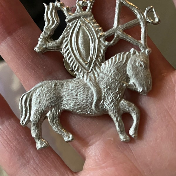 Our Lady of Tombelaine Medieval Pilgrim Badge - Etsy