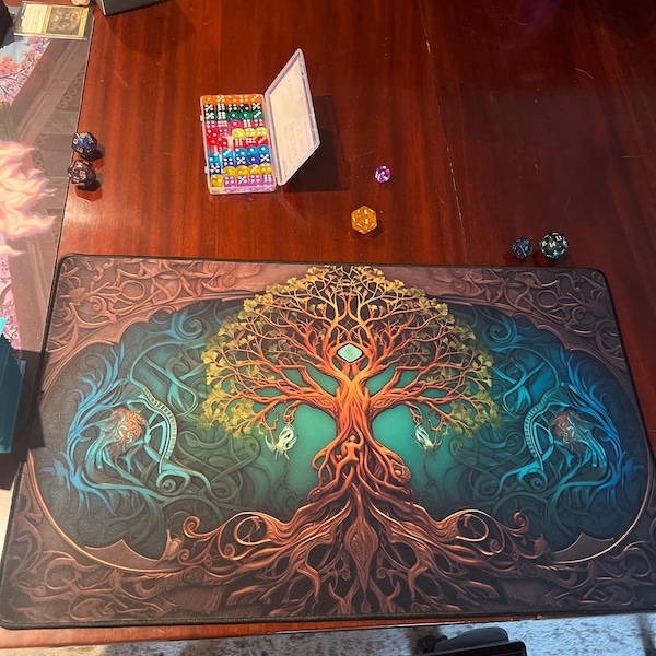 Norse Lifeframe - 24"x14" Custom Table Top Gaming Playmat , Playmat - Etsy