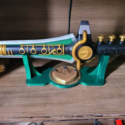 Green Ranger Dragon Dagger Stand, Dragon Dagger Stand Only - Etsy