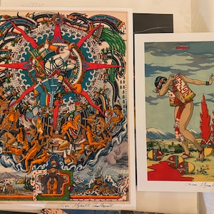 Xochiquetzal and the Coral Snake. Mexica, Aztec, Tarot, Mexica Heart ...