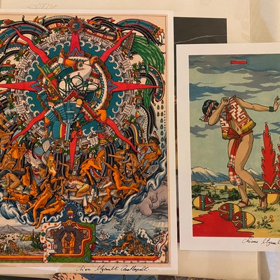 Xochiquetzal and the Coral Snake. Mexica, Aztec, Tarot, Mexica Heart ...