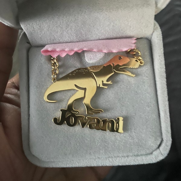 Personalized Name and Cartoon Character Necklaces Pendants Customized ...