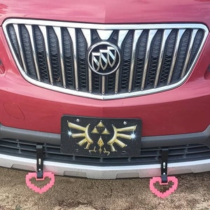 Heart Black Carbon Fiber JDM TSURIKAWA Ring Subway Train Bus Handle ...