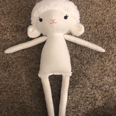 Lamb Sewing Pattern PDF Make a Cloth Lamb Doll / Stuffed Animal Toy and Clothes for Easter ...