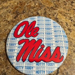 Ole Miss Game Day Buttons | Gameday Pins | College Football | Tailgate ...