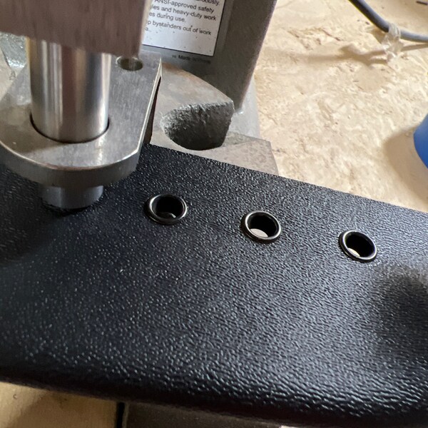 50x #8-8 1/4" Black Rivets Eyelets Custom DIY Kydex Holster Hardware ...