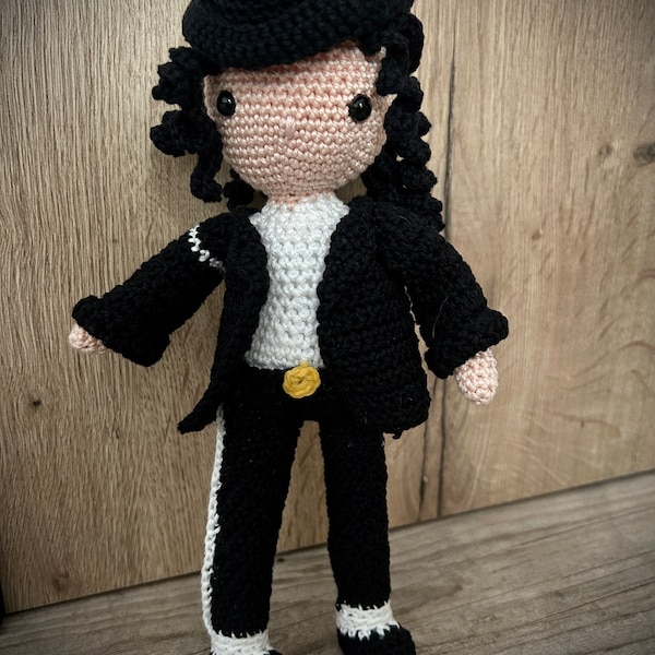 Michael Jackson Amigurumi Pattern - Etsy