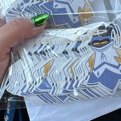 Squished Adam Sticker Hazbin Hotel - Etsy