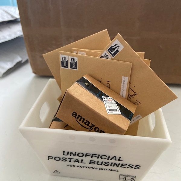 Mini Mail Tub Tote for Small Items - Etsy