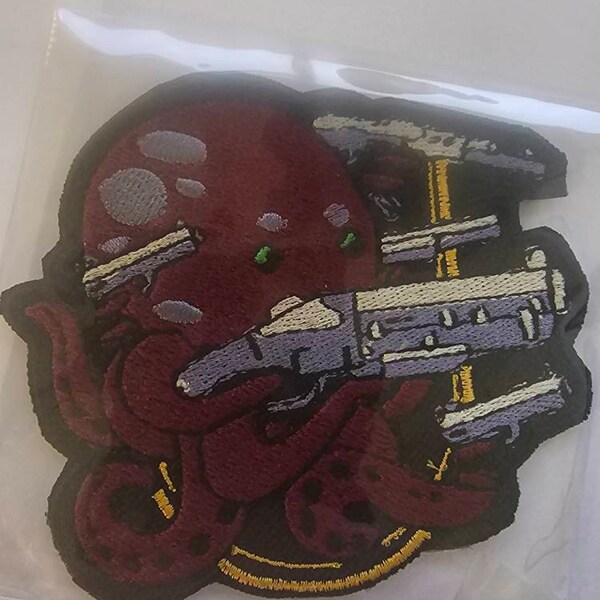 Glocktopus Starfield Patch/iron On/sew On/ Hook/ 3.54 X 4.02 - Etsy