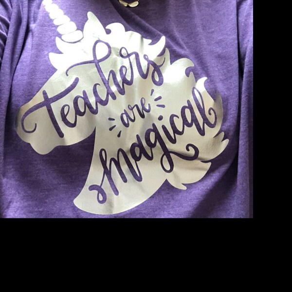 Teachers Are Magical Unicorn Tee - Teacher Appreciation Gift - Etsy