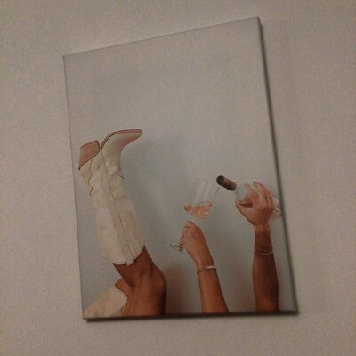 Cowboy Flash Sheet Digital Art Print, Vintage Wild West Inspired ...