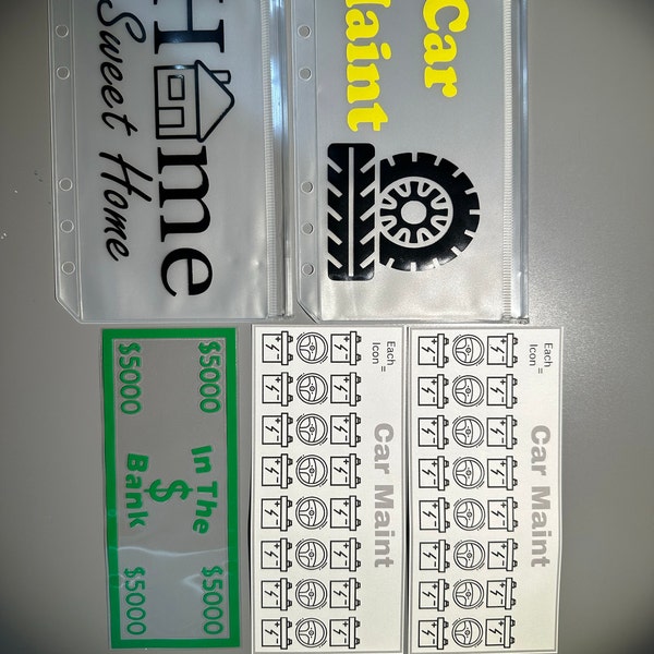 Car Maintenance Envelope - Etsy