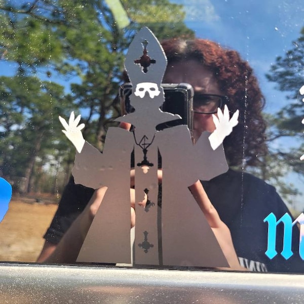 Ghost Band Logo Decal Sticker Ghost BC Nameless Ghoul - Etsy