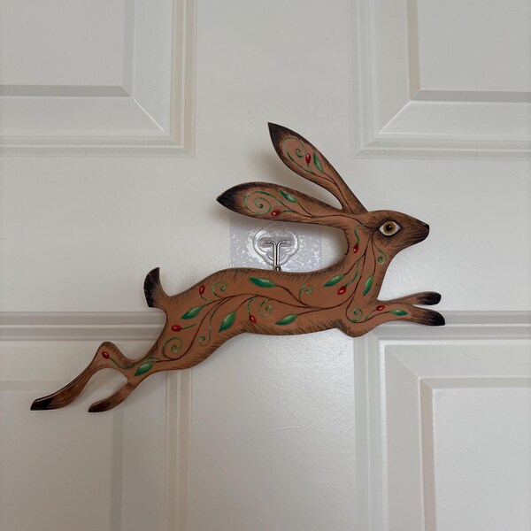 The Witch Hare. Articulated Paper Hare. Art Doll. Wiccan. Pagan. Folk ...