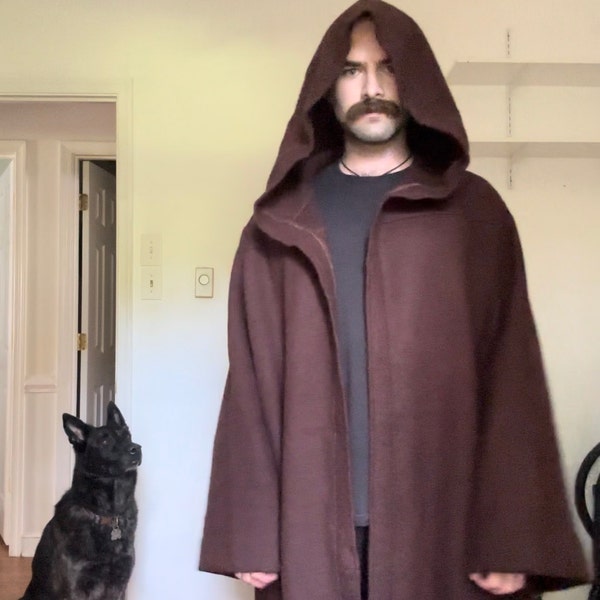Wool Robes, Coat, Pagan Robes, Pagan Coat, Wizard, Sorcerer, Goth ...