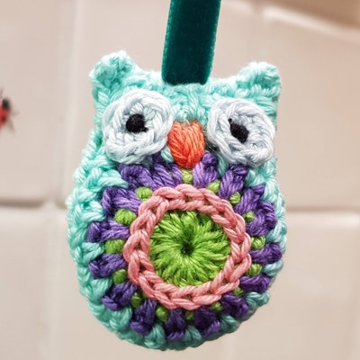 Crochet Pattern OWL Key Ring by Atergcrochet - Etsy