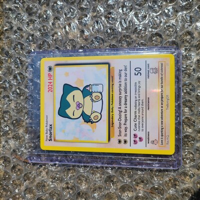 Pokemon Pregnancy Card Pikachu and Charmander Design Custom Pokemon ...