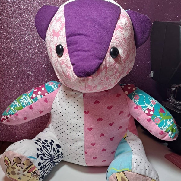 Melody MEMORY BEAR Pattern PDF - Etsy