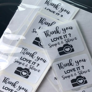 Social Media Labels,social Media Stickers, Love Stickers, Branding ...