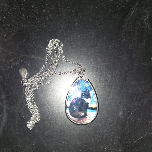 Haunted Castle Art Starry Night Dark Print the Haunting of Van Gogh by ...