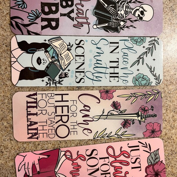 Tbr Bookmark, Smut Bookmarks, Reading Book Mark - Etsy