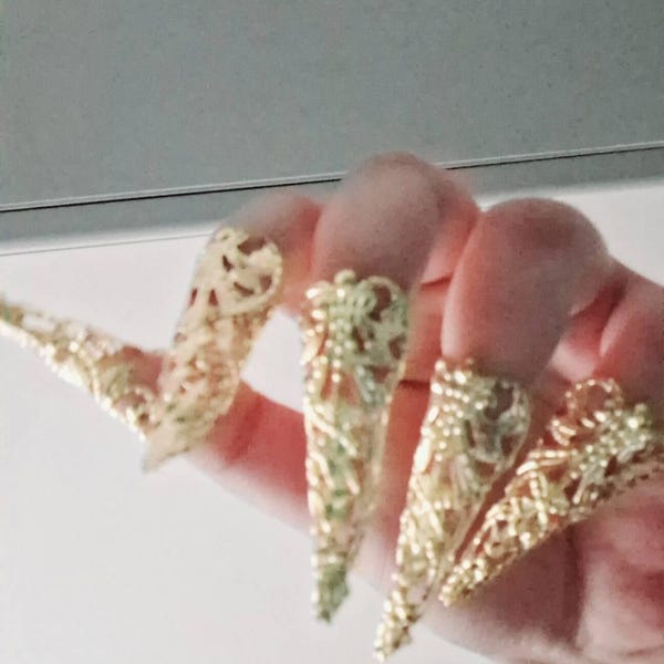 Nose Bridge Cuff, Without Piercing, Face Harness Jewel in Chains ...
