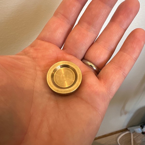 Worry Coin Fidget Haptic Coin Magnetic Stress Toy Gift for Friends - Etsy