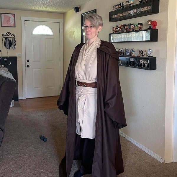 Star Wars Costume, Star Wars Tunic & Robe Set, BECOME Your Own JEDI ...