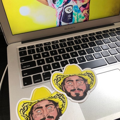 Post Malone Pin Pins Acrylic Post Malone Yellow Cowboys - Etsy