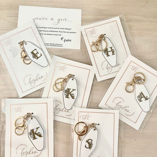 Personalized Name Keychain Calligraphy | Custom, Laser Cut and Etched ...