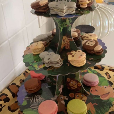 Zoo Animals French Macarons 12 or 24 Choose Your Flavors Elephant ...