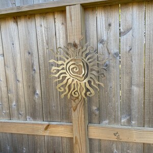 Hippie Fun Wacky Sun THE ORIGINAL Unique Metal Sun | Etsy