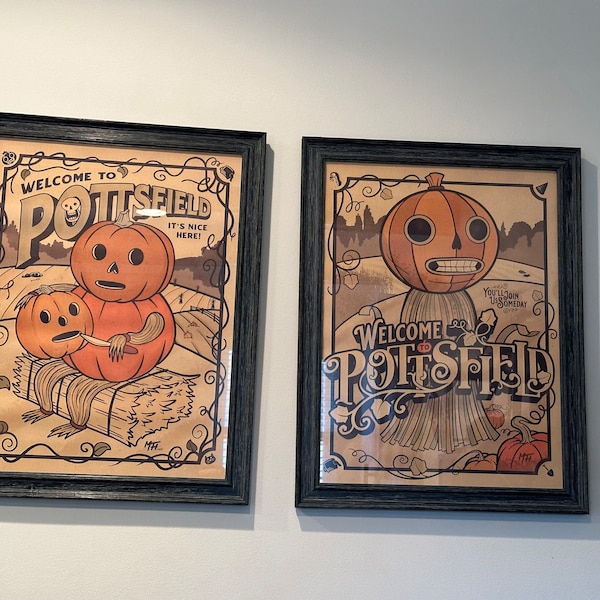 Over the Garden Wall Pottsfield Poster - Wall Art Print by Mark T ...