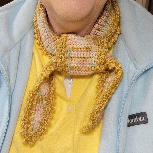 PDF File for Crochet Pattern (english and Swedish), Estrid Scarf - Etsy