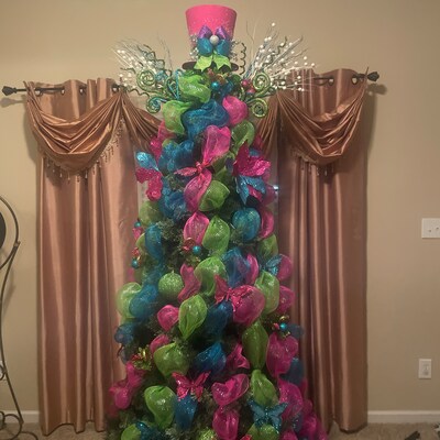 Candyland Christmas Tree Topper Sweets Tree Topper Cupcake Christmas ...