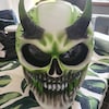 Abaddon II Skull Motorcycle Helmet Custom DOT and ECE Approved - Etsy