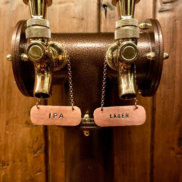 Copper Chalkboard ID Tag for Your Beer or Beverage Faucet - Great Guy's ...