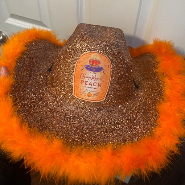 Capri Sun Glitter Cowboy Hat Fully Customizable Light up Cowboy Party ...