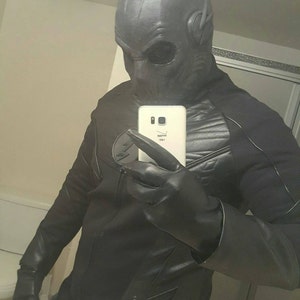 Black Lightning Mask/cowl Cosplay - Etsy