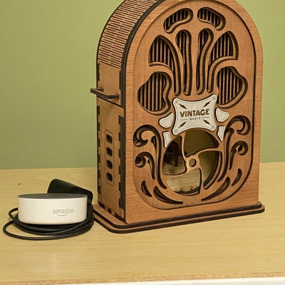 Digital Files for Alexa Echo Dot Old Timey Radio Conversion gen 2 and 3 ...