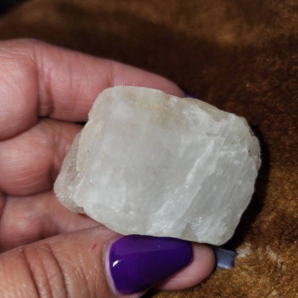 Raw White Gorgeous Moonstone, Gorgeous Rough Stone, Natural Raw ...