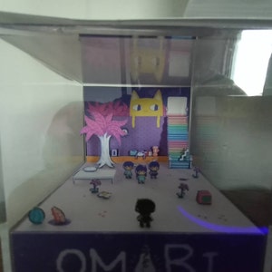 Omori Headspace Playground 3D Cube Diorama - Etsy