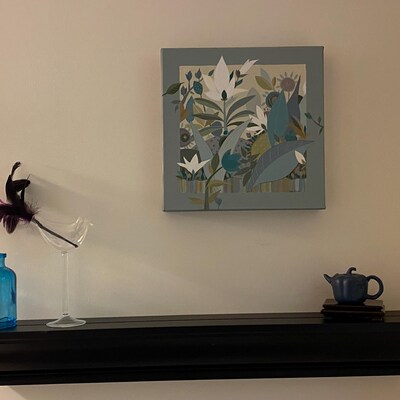 When We Bloom, 16x20 Inch Painting on Canvas, Original Art, Home Decor ...