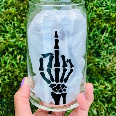 SKELETON F U Mini Skeleton Middle Finger Svg Halloween Svg - Etsy