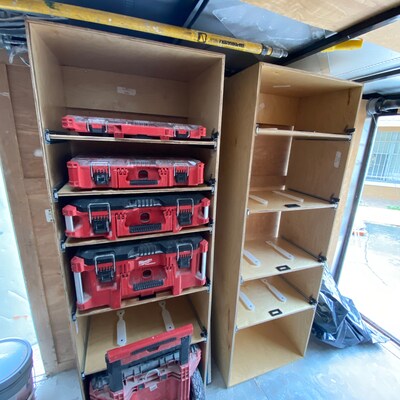 Shop, Van, Trailer Tool System Racking Milwaukee Packout - Etsy
