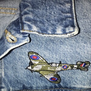 SPITFIRE Iron on Applique Motif Patch, Brand New - Etsy